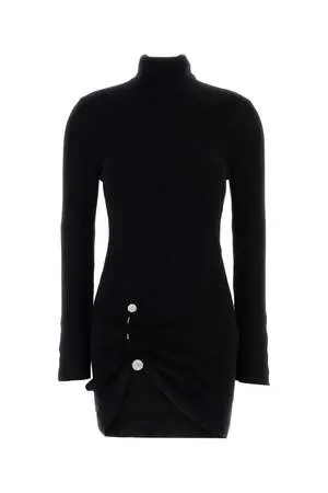 Giuseppe Di Morabito Wool Mini Dress - Black