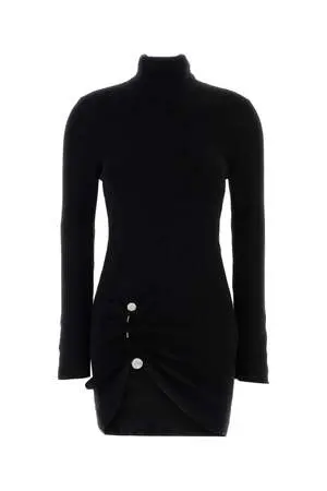 Giuseppe Di Morabito Wool Mini Dress - Black