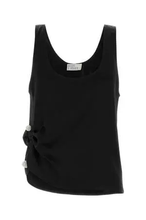Giuseppe Di Morabito Satin Top - Black