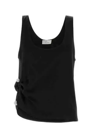 Giuseppe Di Morabito Satin Top - Black