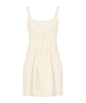 Marni Solid-color Sleeveless Dress - White