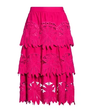 Farm Rio Layered Skirt - Pink