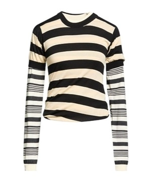 Marni Striped Knitted Sweater - Black