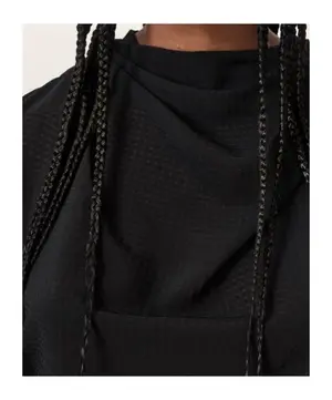 ALLSAINTS Short-sleeved High-neck Top