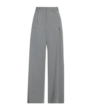 MAISON MARGIELA Solid-color Stretch Pants - Gray