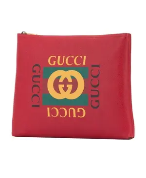 Gucci Medium Logo Printed Handbag