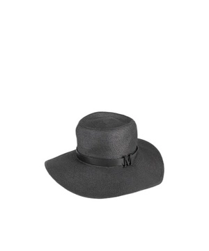 Max Mara Plain Colour Hats - Black