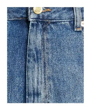 GANNI Light-colored Denim Work Shorts