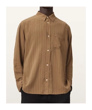 ALLSAINTS Carlyle Long Sleeve Oversized Shirt