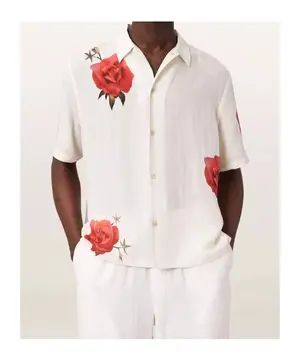 ALLSAINTS Fleur Floral-print Shirt