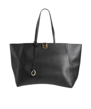 Balenciaga Large Leather Handbag - Black