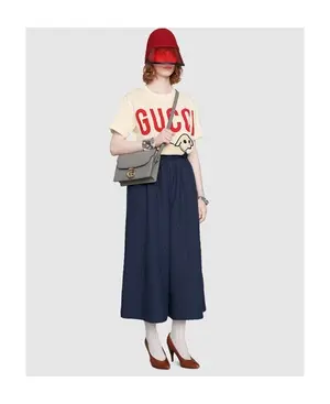 Gucci Double G Pendant Shoulder Bag