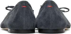 AeydĒ Bow-detail Square-toe Flats