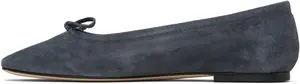AeydĒ Bow-detail Square-toe Flats