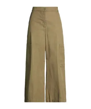 Max Mara Minimalist Solid-color Cargo Pants - Green