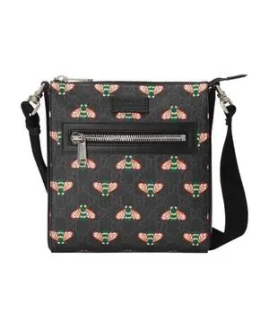 Gucci Bestiary Bee-print Messenger Bag