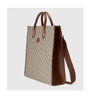 Gucci Interlocking G Logo-plaque Tote Bag