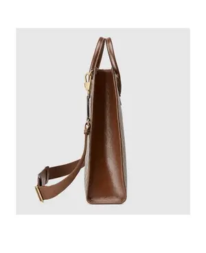 Gucci Interlocking G Logo-plaque Tote Bag