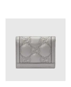 Gucci Embossed-logo Leather Wallet