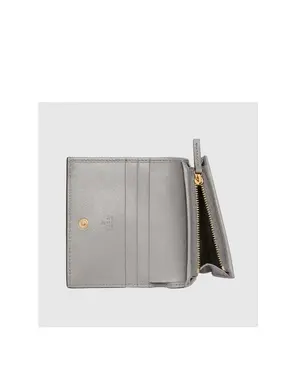 Gucci Embossed-logo Leather Wallet