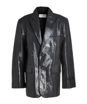 MAISON MARGIELA Double-breasted Blazer - Black