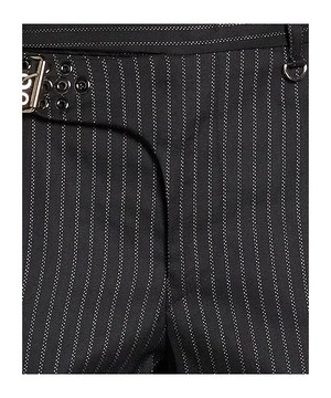 Isabel Marant Étoile Striped Straight-leg Trousers