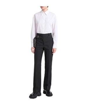 Isabel Marant Étoile Striped Straight-leg Trousers