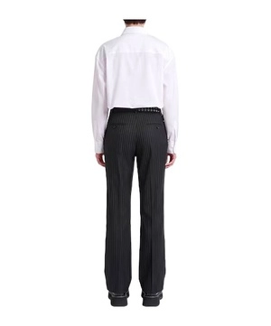 Isabel Marant Étoile Striped Straight-leg Trousers