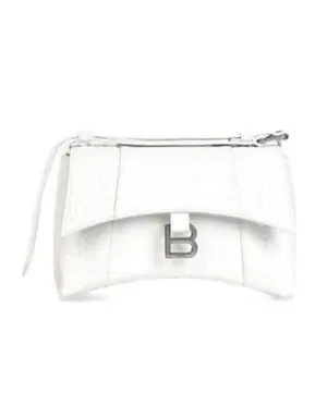 Balenciaga Borsa A Tracolla Downtown Xs Da Donna In Bianco