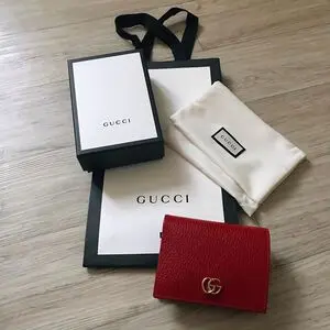 Gucci Leather Card Case