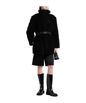 Burberry Minimalist Fleece Coat