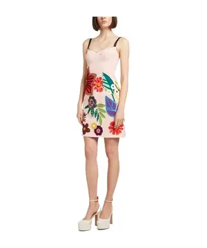 Dolce & Gabbana Sleeveless Floral Dress