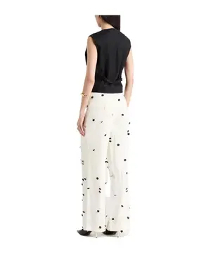 Jacquemus Polka Dot Wide-leg Trousers