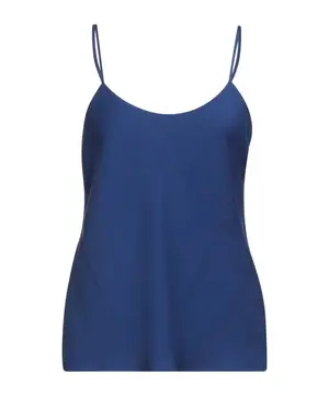 Max Mara Minimal Sleeveless Cami - Blue
