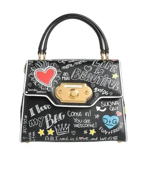 Dolce & Gabbana Medium-sized Multicolor Handbag - Black