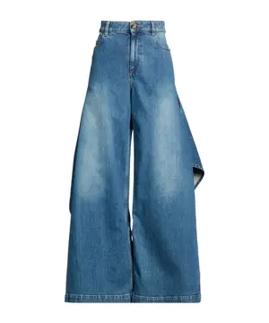 Burberry Loose Fit Jeans - Blue