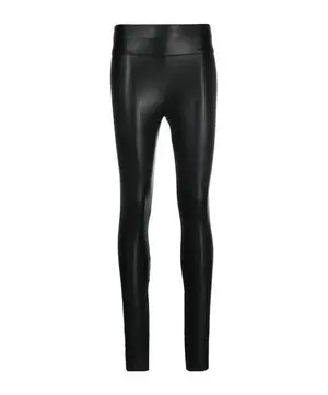 Wolford Vegan Leather Leggings - Black