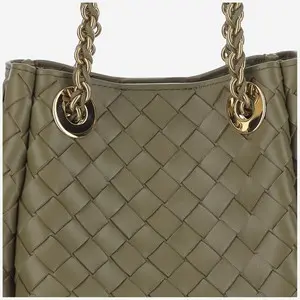 Bottega Veneta Small Parachute Shoulder Bag - Green