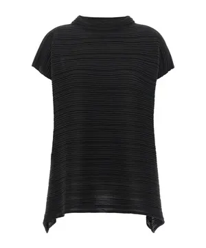 Issey Miyake Oversized Pleated Top