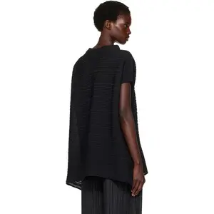 Issey Miyake Oversized Pleated Top