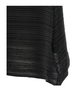 Issey Miyake Oversized Pleated Top