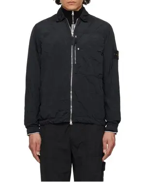 Stone Island Compass Patch Zip-up Jacket
