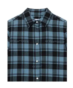 Off-White Check-print Padded Shirt