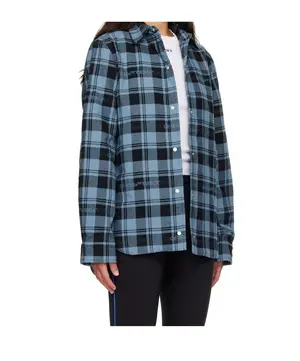 Off-White Check-print Padded Shirt