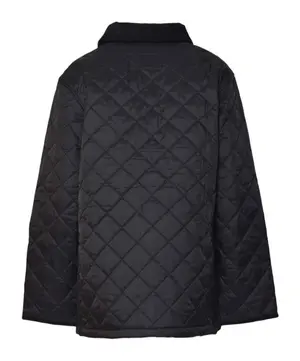 Barbour Diamond-quilted Corduroy-collar Jacket