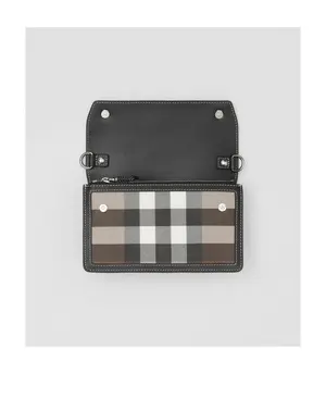 Burberry Oscar Check-pattern Shoulder Bag