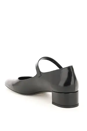 By Far Ginny Mary Jane Square Toe Pumps