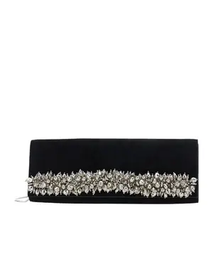 Simkhai Genuine Leather Clutch - Black