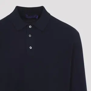 Ralph Lauren Long-sleeve Knitted Polo Shirt