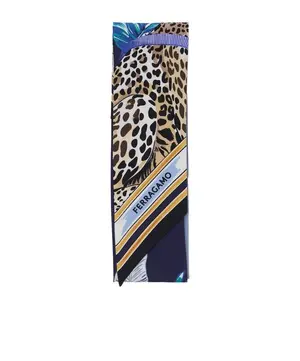 FERRAGAMO Feline Print Mini Bandeau